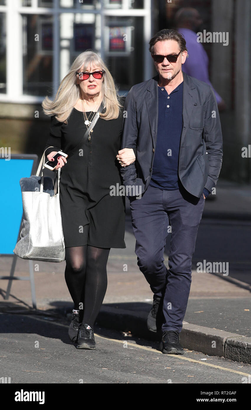 John Michie and his wife Carol Fletcher-Michie arrive back at ...