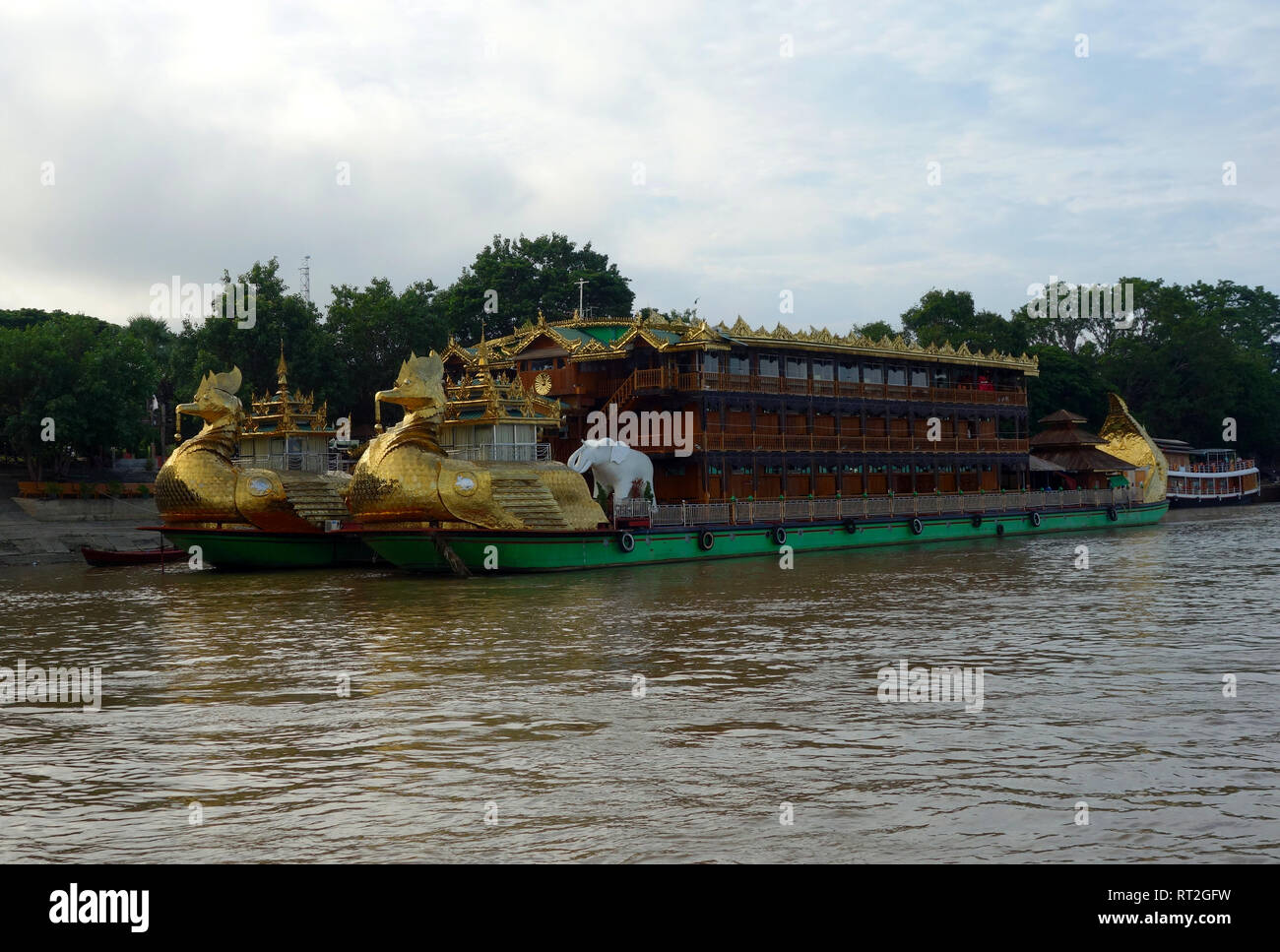 Irrawaddy River in Myanmar Stock Photo - Alamy