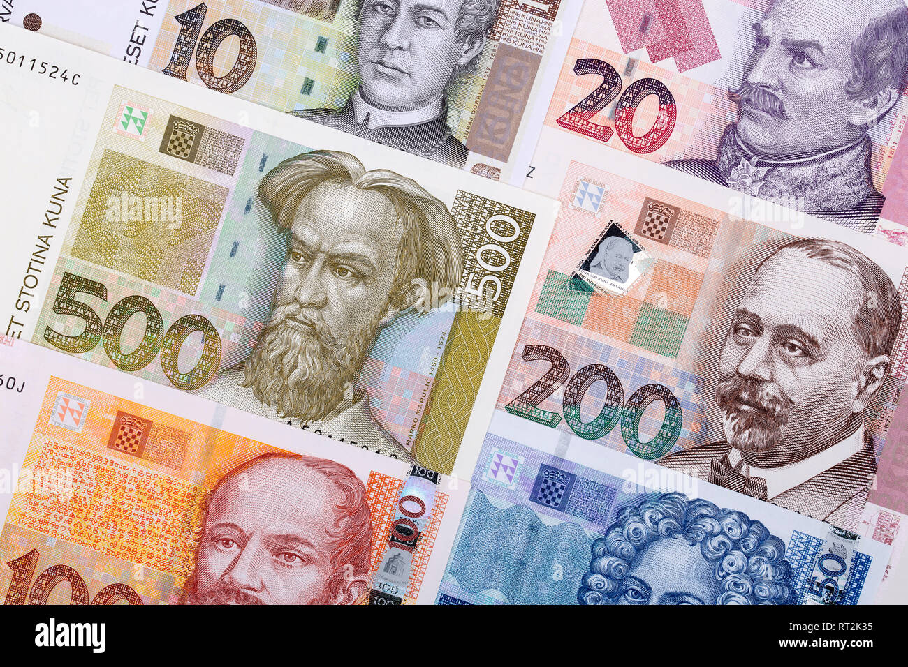Banknotes of croatia hi-res stock photography and images - Alamy