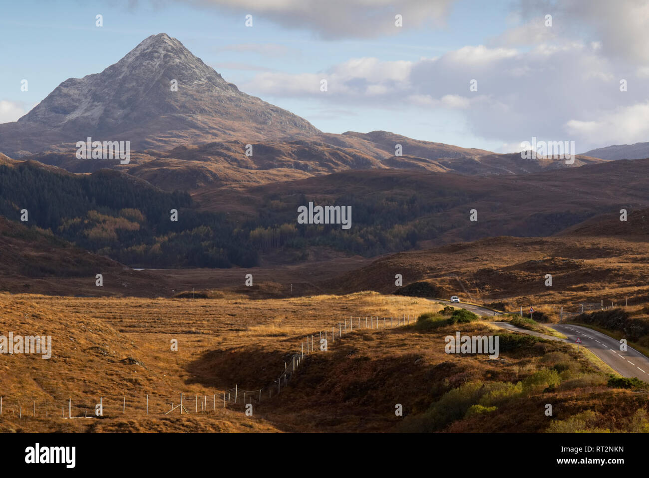Ben stack scotland road hi-res stock photography and images - Alamy