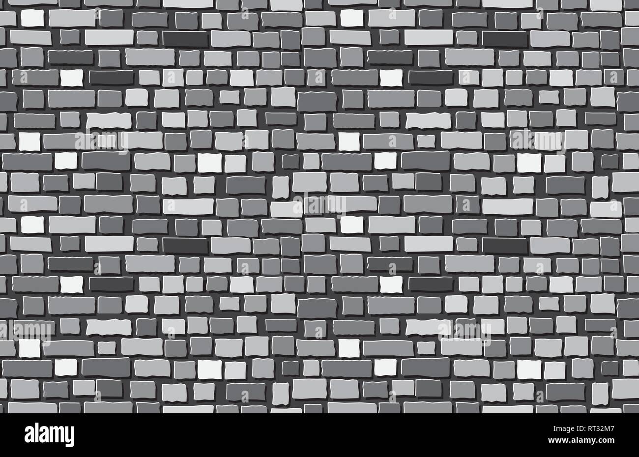 Old building brick warehouse Stock Vector Images - Alamy