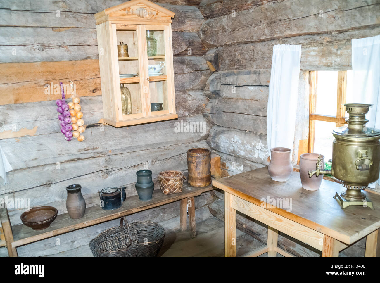 Taltsy is an architectural and ethnographic museum of Siberian wooden ...