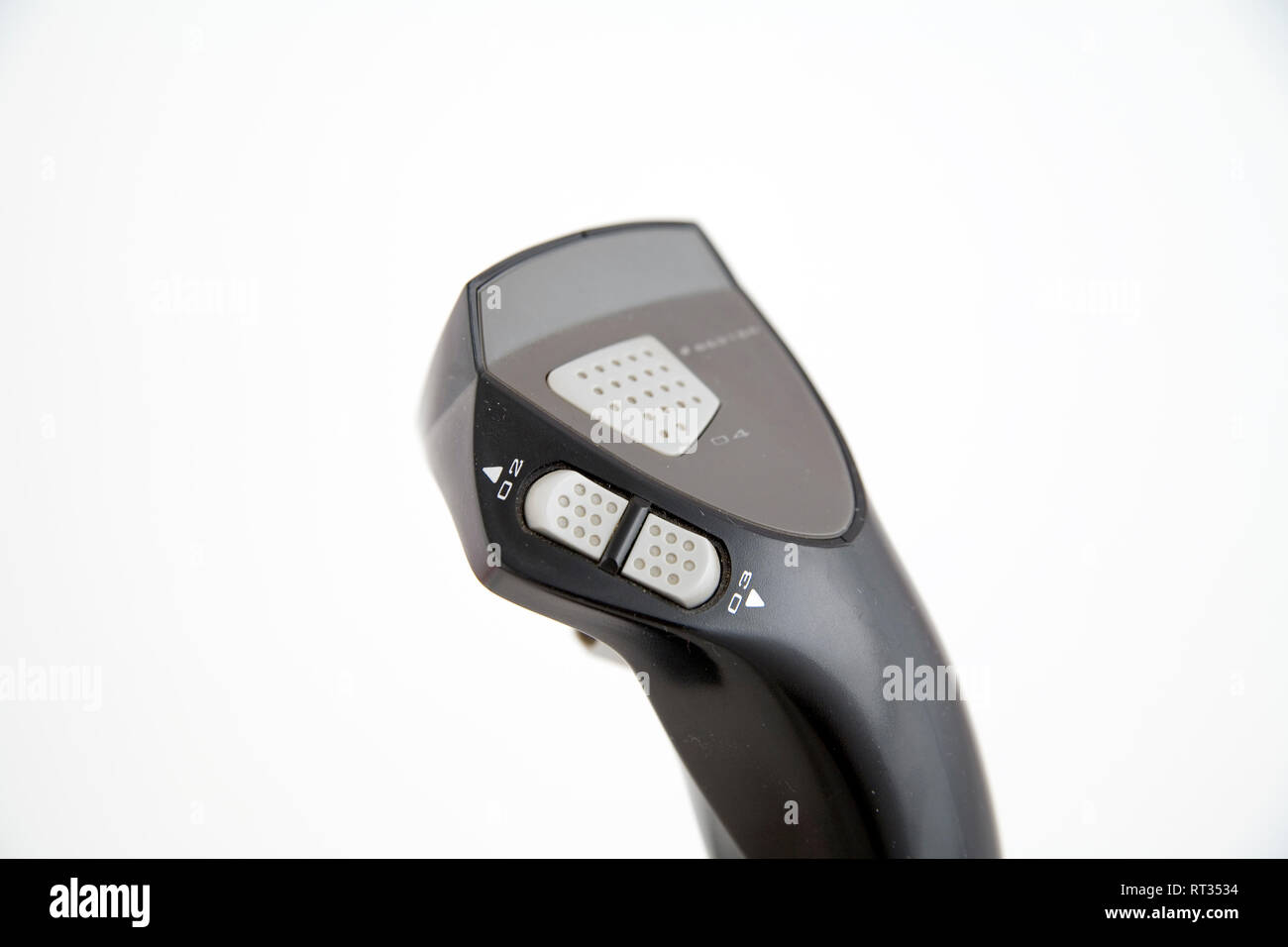 Hand on throttle and stick hi-res stock photography and images - Alamy