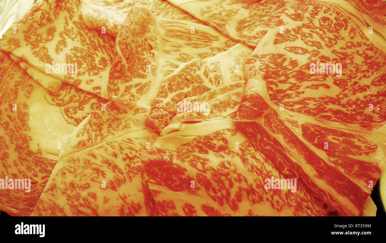 The Beef raw red meat closeup texture background Stock Photo - Alamy