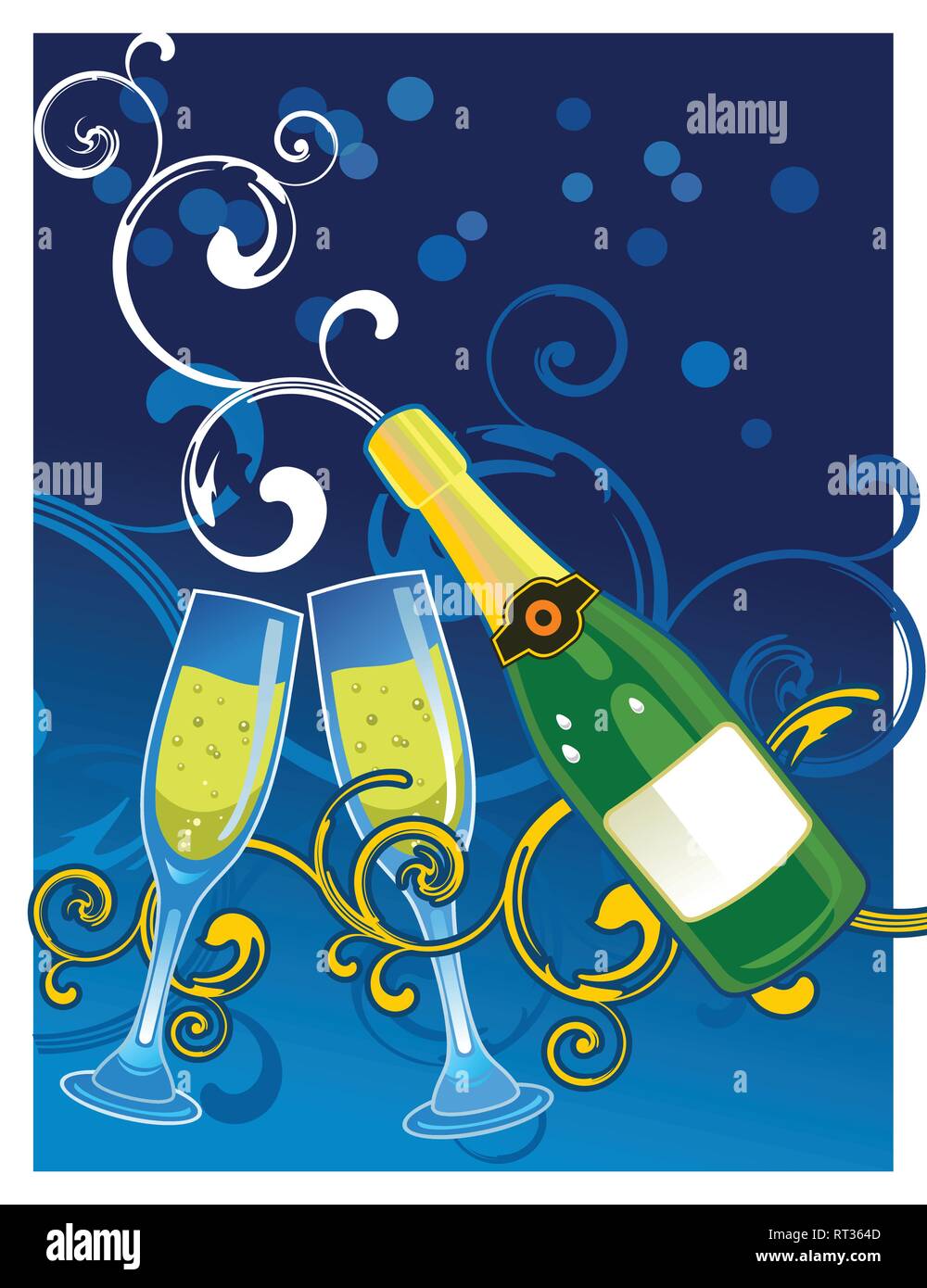 Toast black Stock Vector Images - Alamy