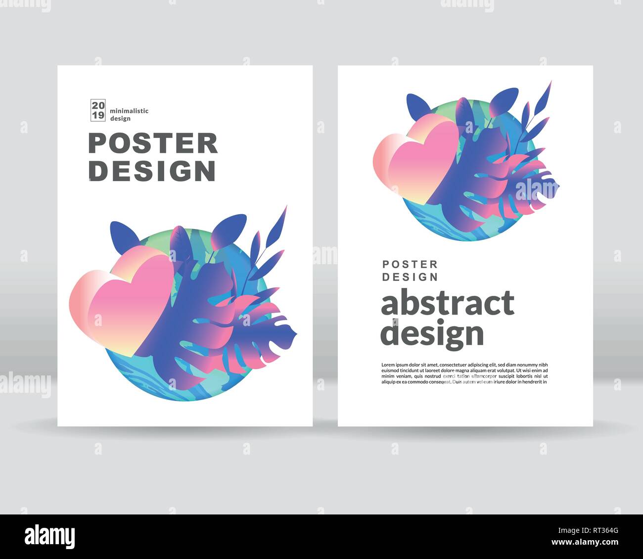 love illustration concept. Poster template. It can be used for web and ...