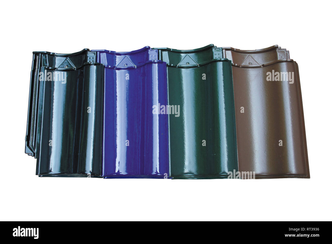 four ceramic tiles Stock Photo - Alamy