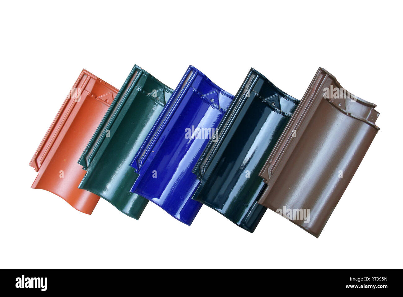 five ceramic tiles Stock Photo - Alamy