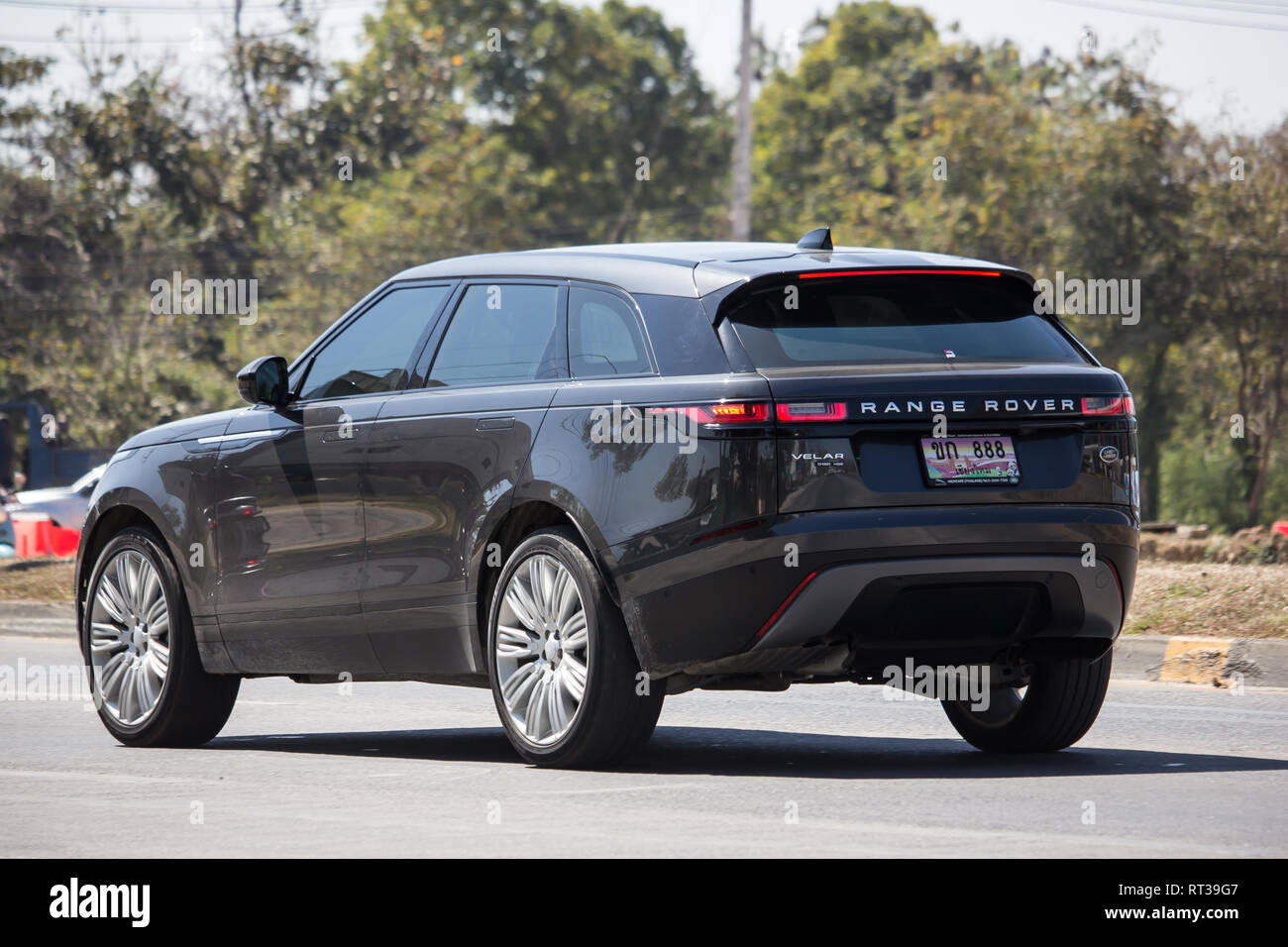 Chiangmai, Thailand - February 7 2019: Private Range Rover car. Suv Car ...