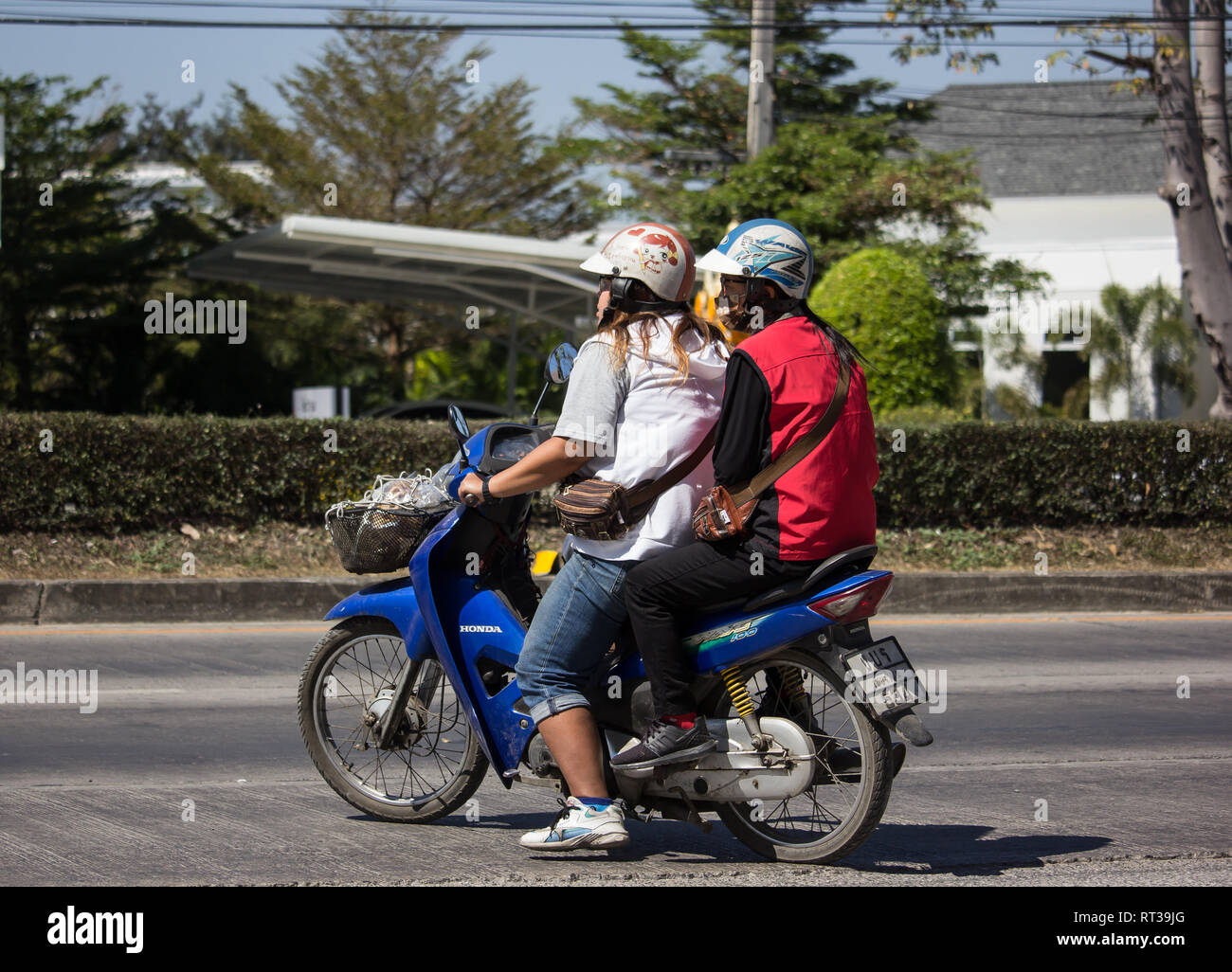 Honda wave motorbike hi-res stock photography and images - Alamy