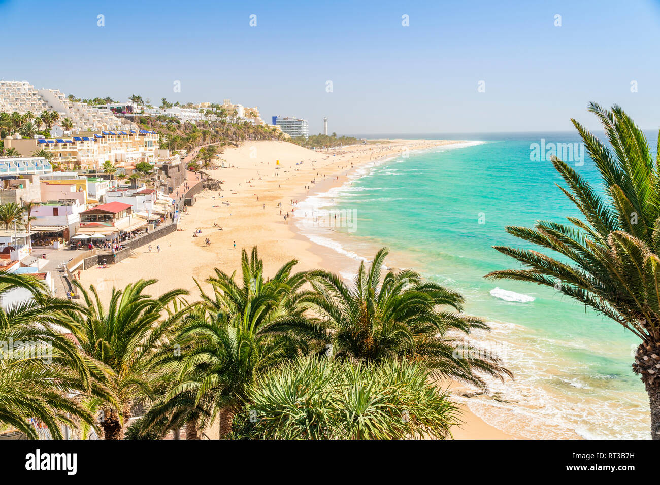 White town jandia beach fuerteventura hi-res stock photography and ...