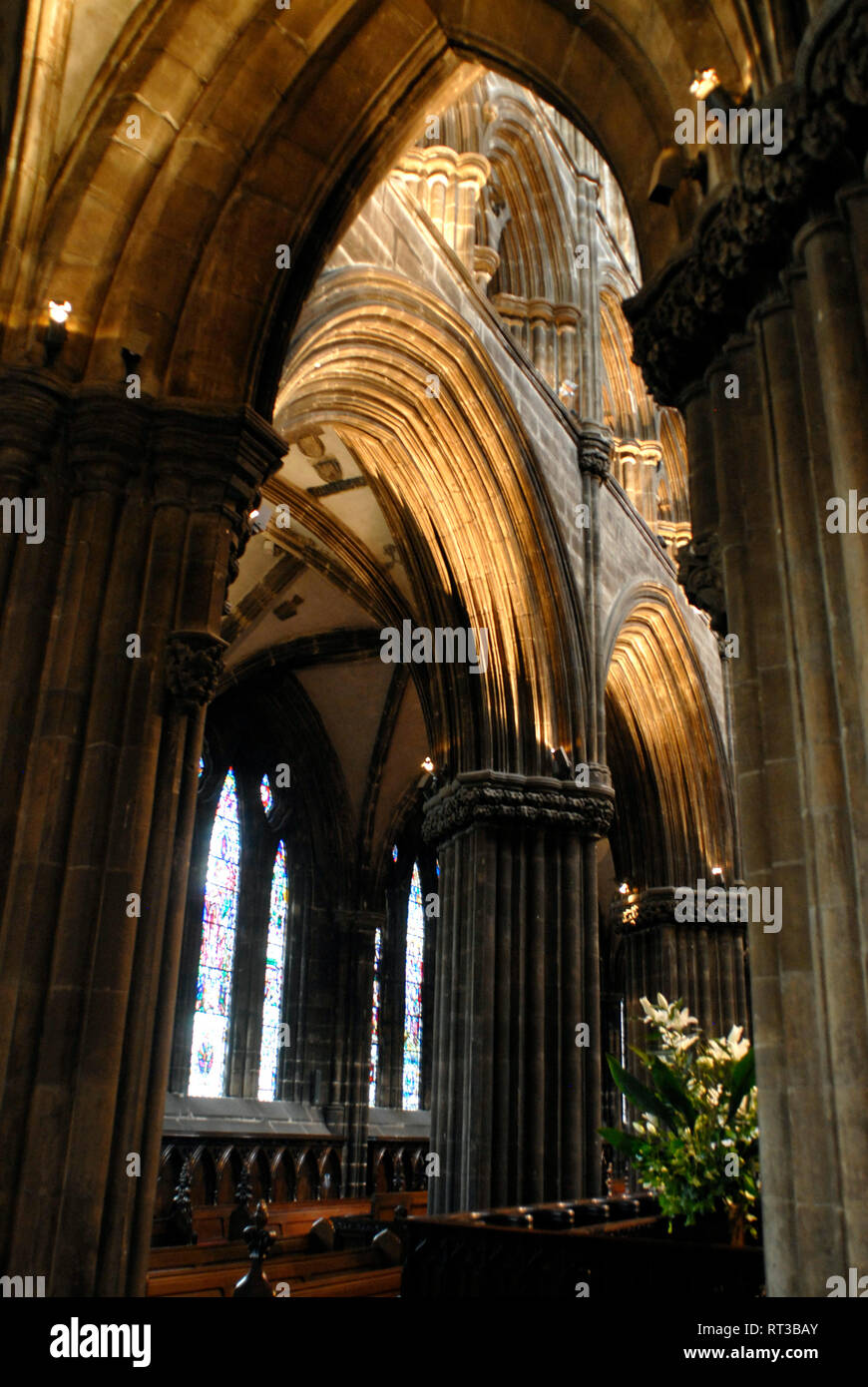 Religious and cultural tourism: Glasgow Cathedral, Scotland, United ...