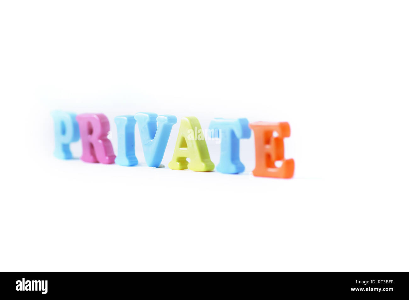 Word private hi-res stock photography and images - Alamy