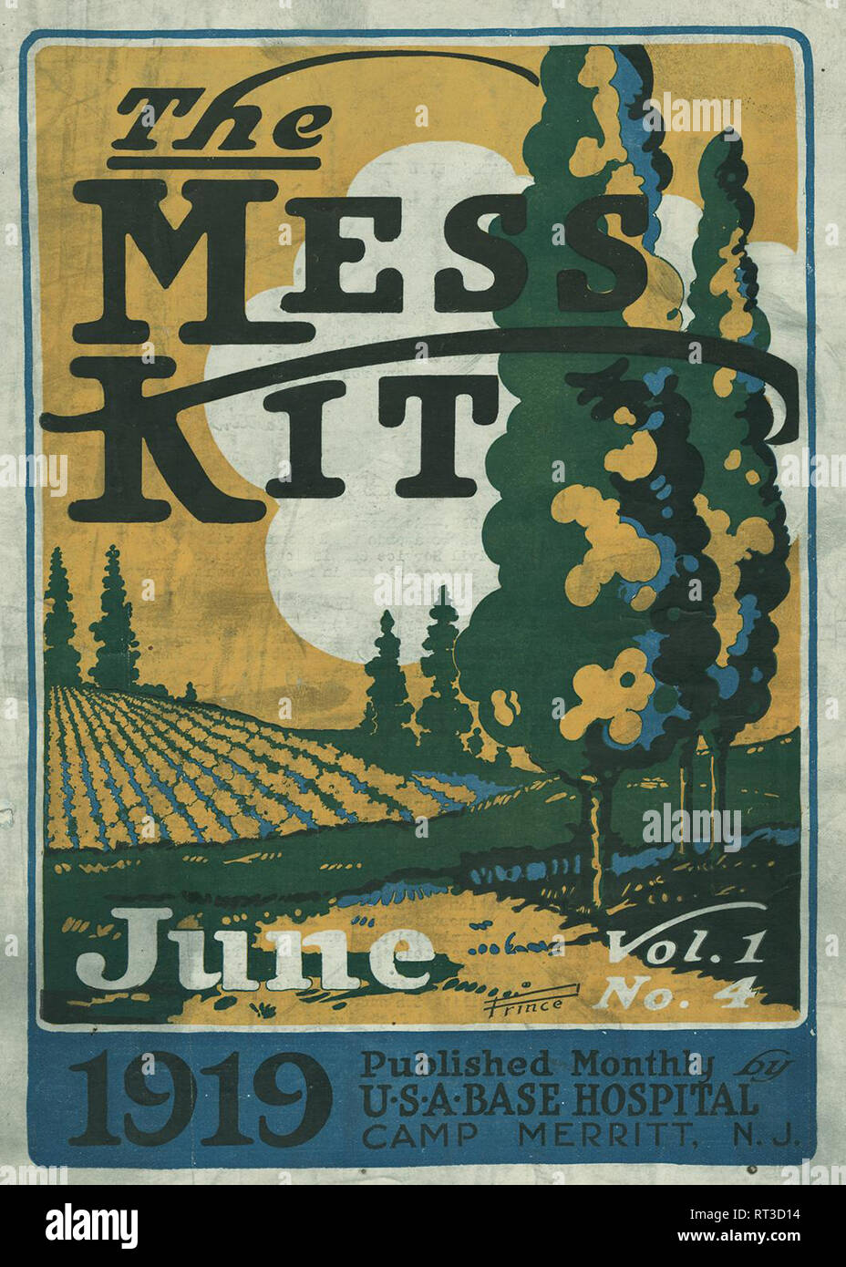 Vintage advertising poster Stock Photo - Alamy