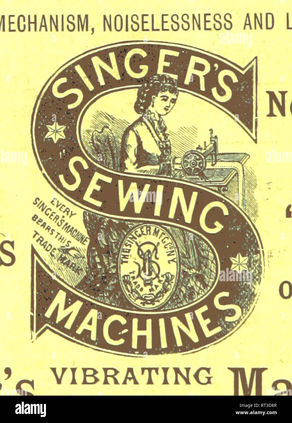 Victorian advert illustrated hi-res stock photography and images - Alamy