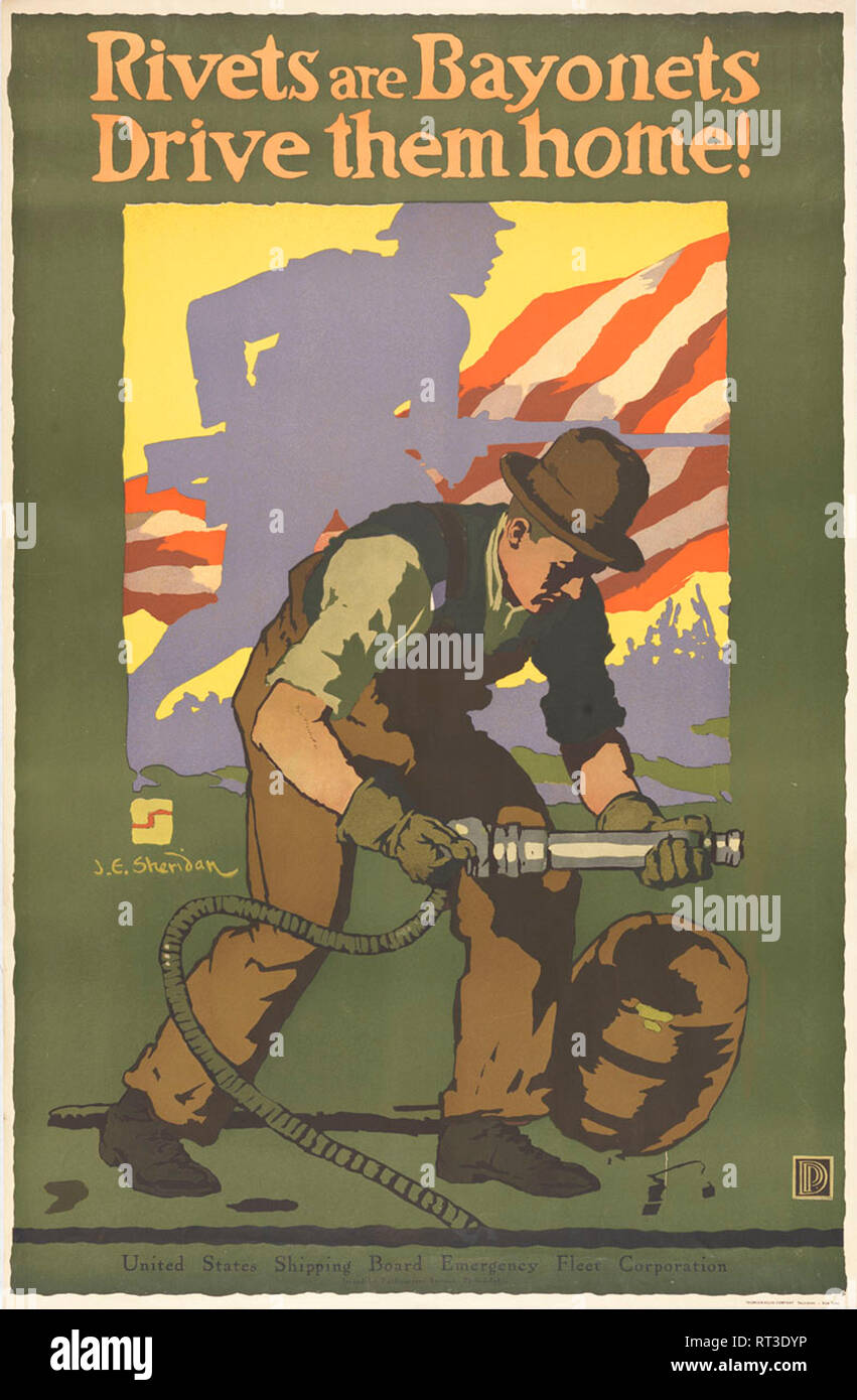 Vintage ww2 american propaganda poster hi-res stock photography and ...