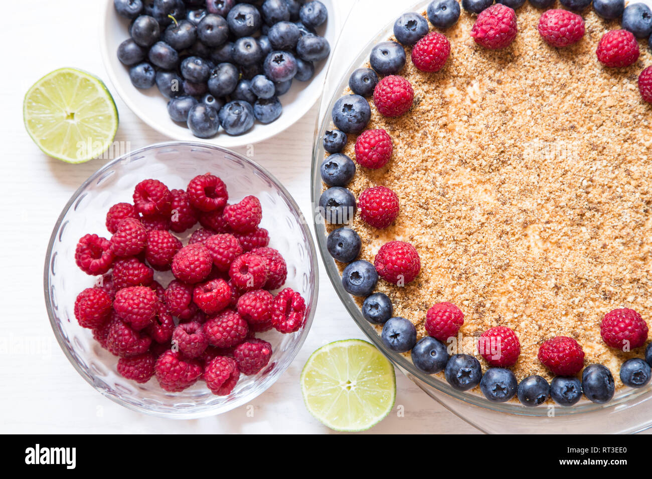 Tiramisu with lemon and berry hi-res stock photography and images - Alamy