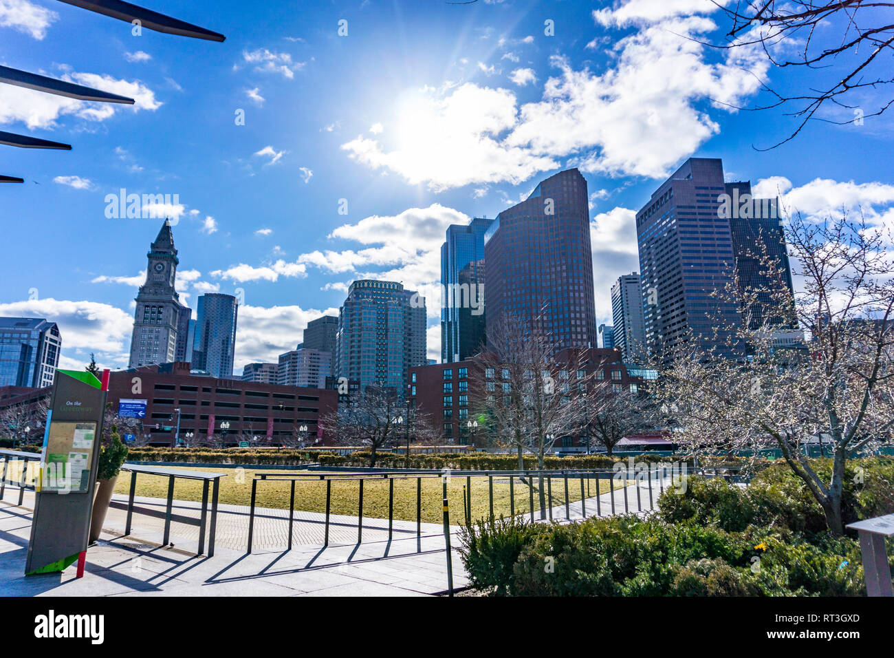 Scenes from Boston Massachusetts USA Stock Photo - Alamy