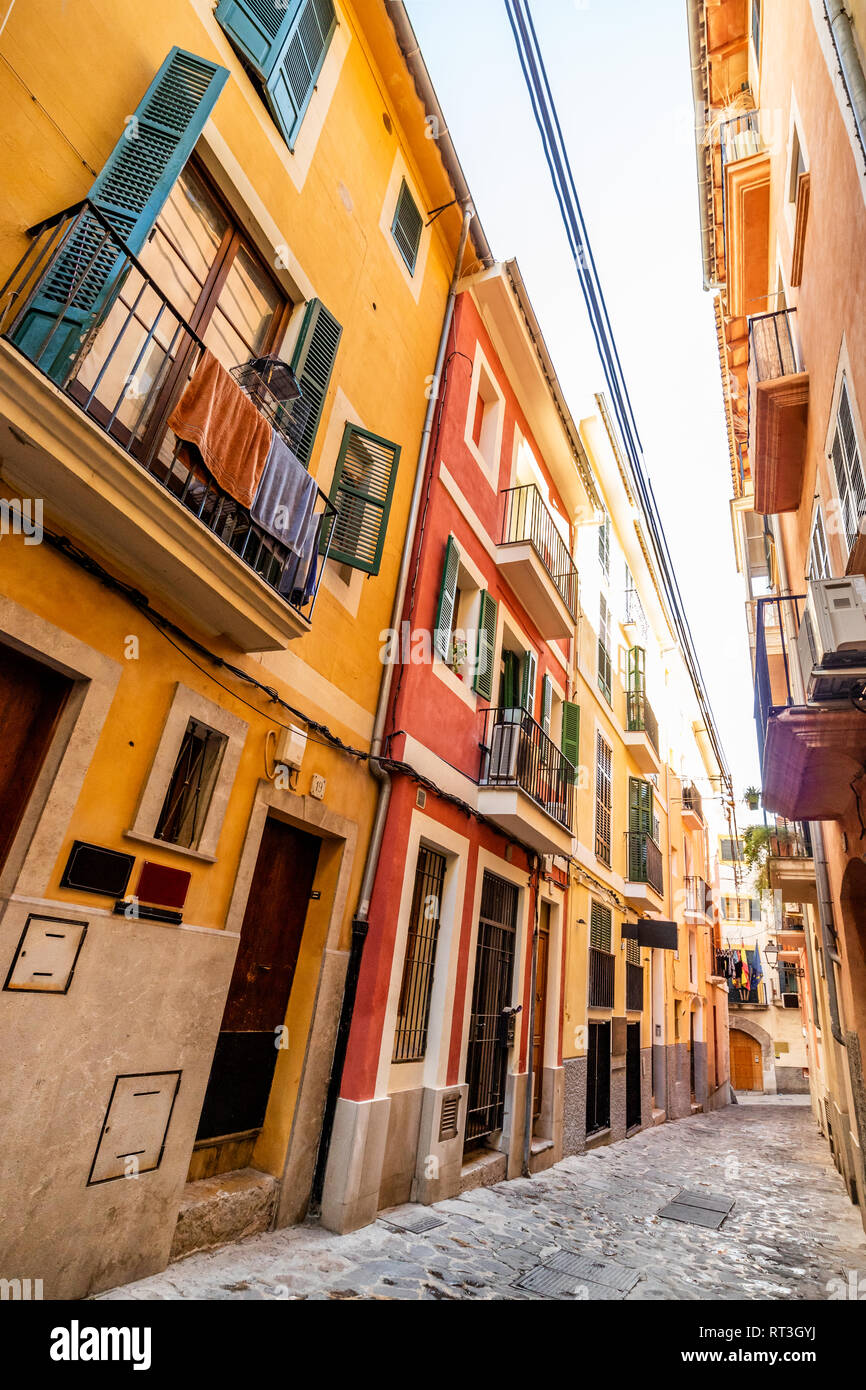 Mallorca palma old town hi-res stock photography and images - Alamy