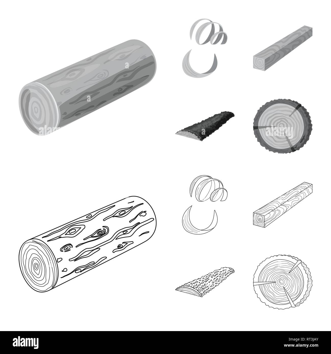 Pile of construction waste Stock Vector Images - Alamy