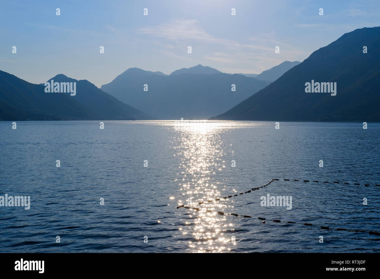 Montenegro, Bay of Kotor, Dobrota Stock Photo - Alamy