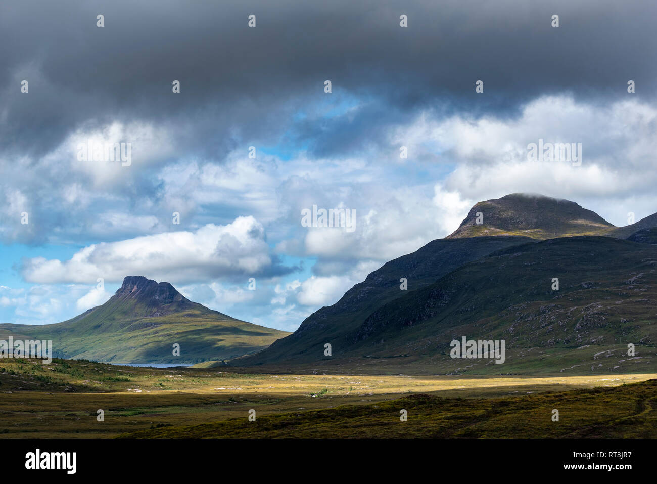 United Kingdom, Scotland, Scottish Highland, Sutherland, Ullapool, view ...