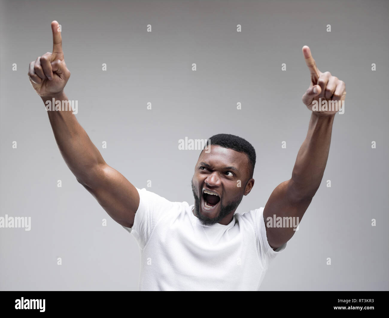 I won. Winning success happy man celebrating being a winner. Dynamic ...