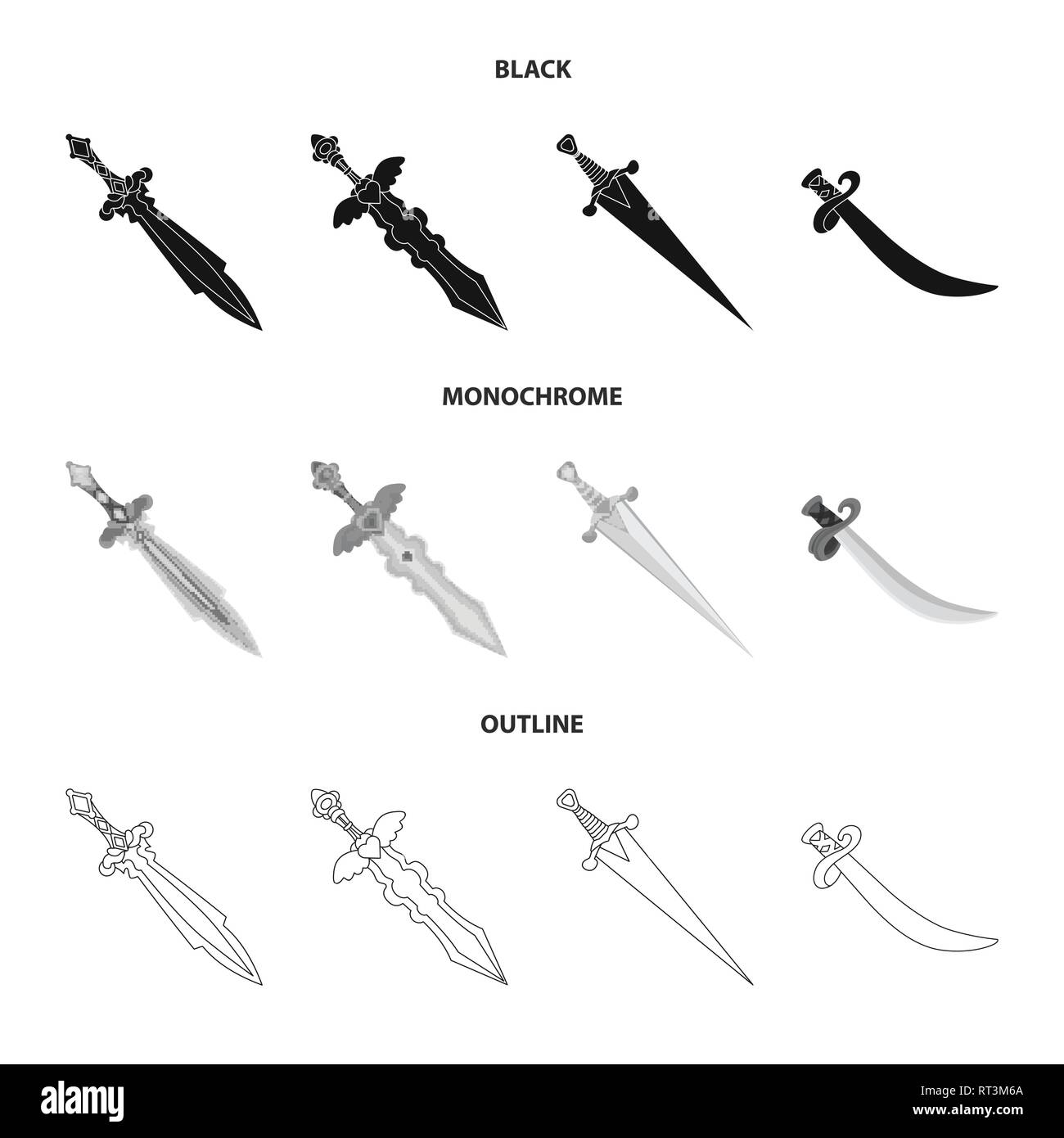 ice,handle,power,battle,glass,decoration,scimitar,steel,wings,hilt ...