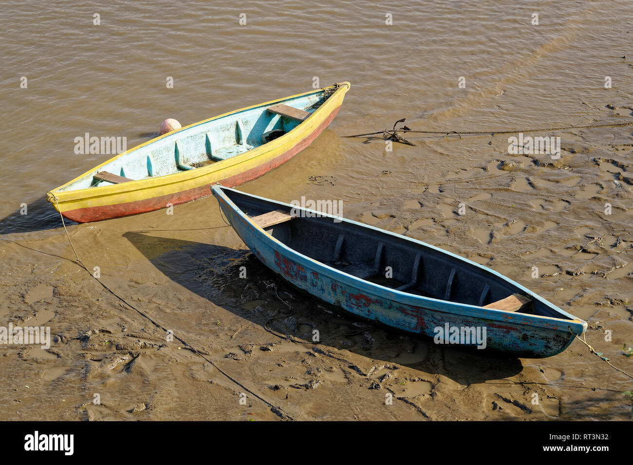 Local fishing boats at Revas Alibag Maharashtra India Stock Photo - Alamy