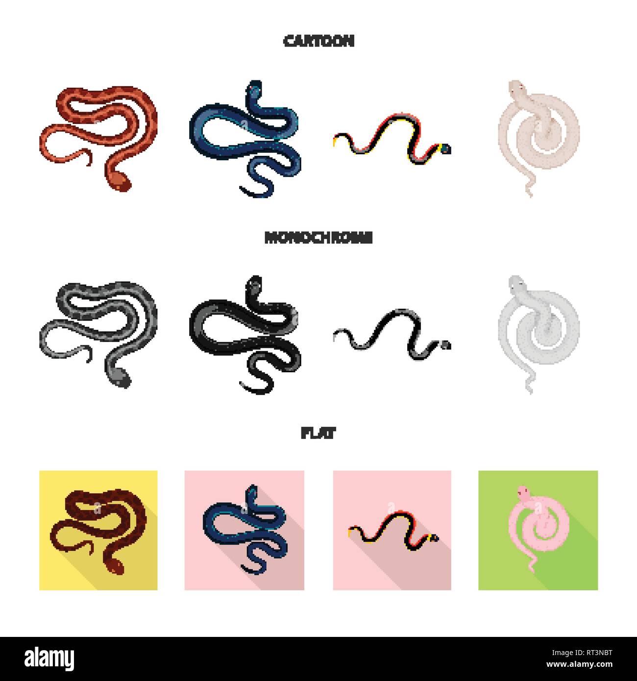 viper,amphibian,animal,snake,anaconda,cobra,white,forest,pink,tail ...
