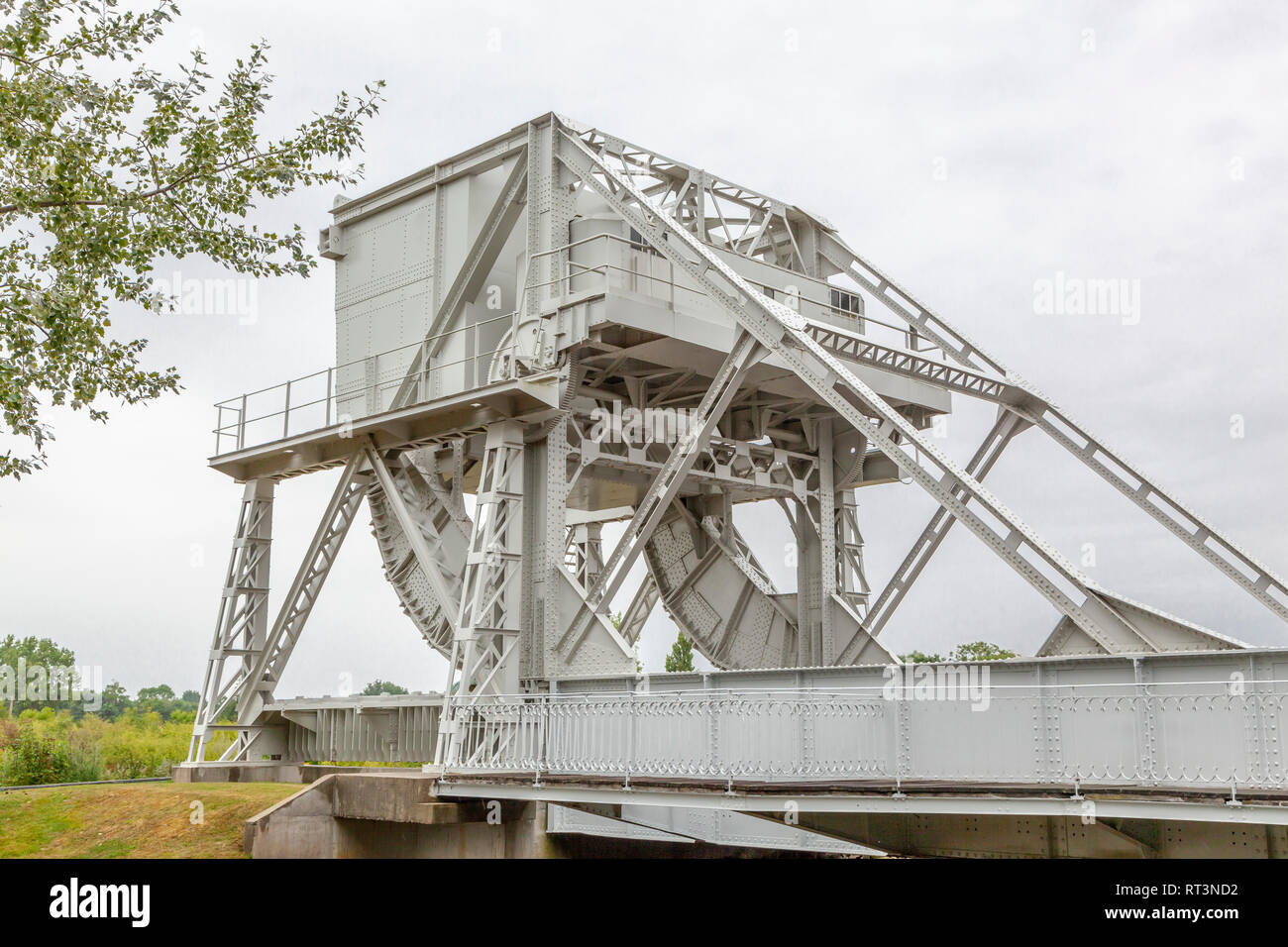 Pegasus Bridge near Caen, France Stock Photo - Alamy