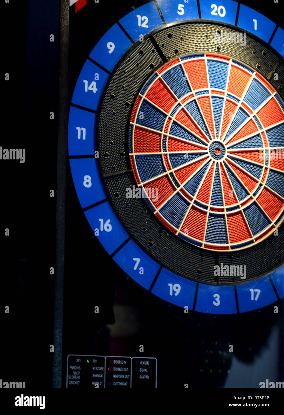 Dartboard on the wall Stock Photo - Alamy