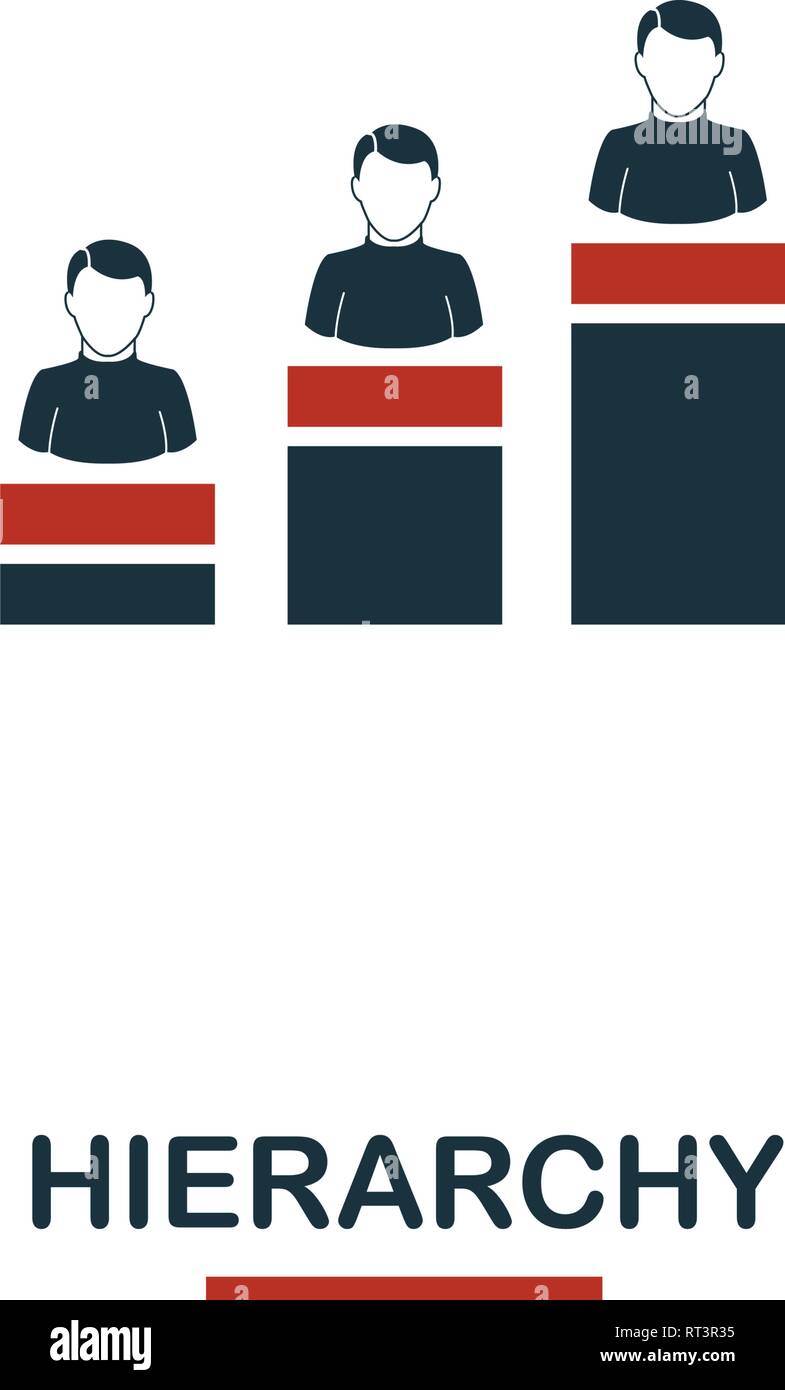 Hierarchy Icon Premium Style Design From Teamwork Icon Collection Ui And Ux Pixel Perfect