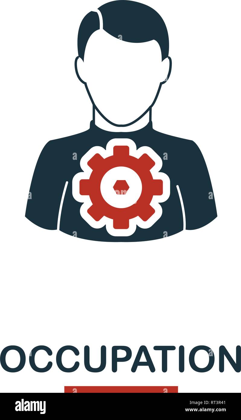 Occupation icon. Premium style design from teamwork icon collection. UI ...