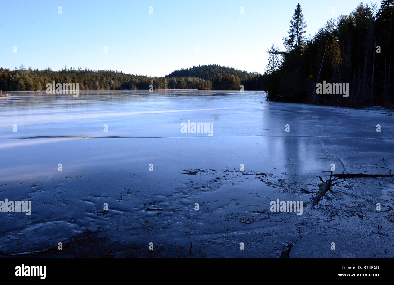 Welch Lake. Saint Croix, New Brunswick Stock Photo - Alamy