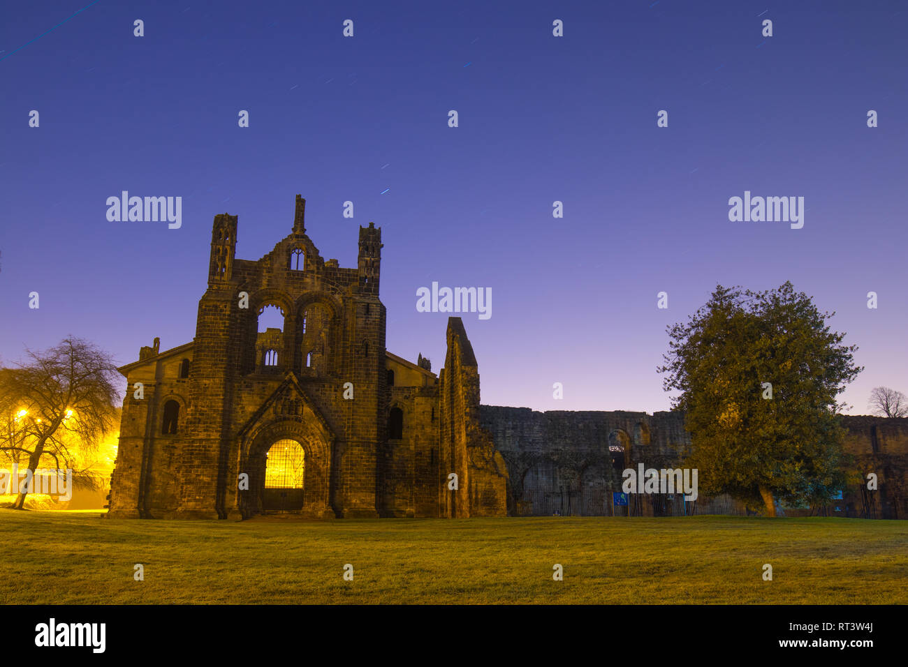 Kirkstall Abbey in Leeds Stock Photo - Alamy