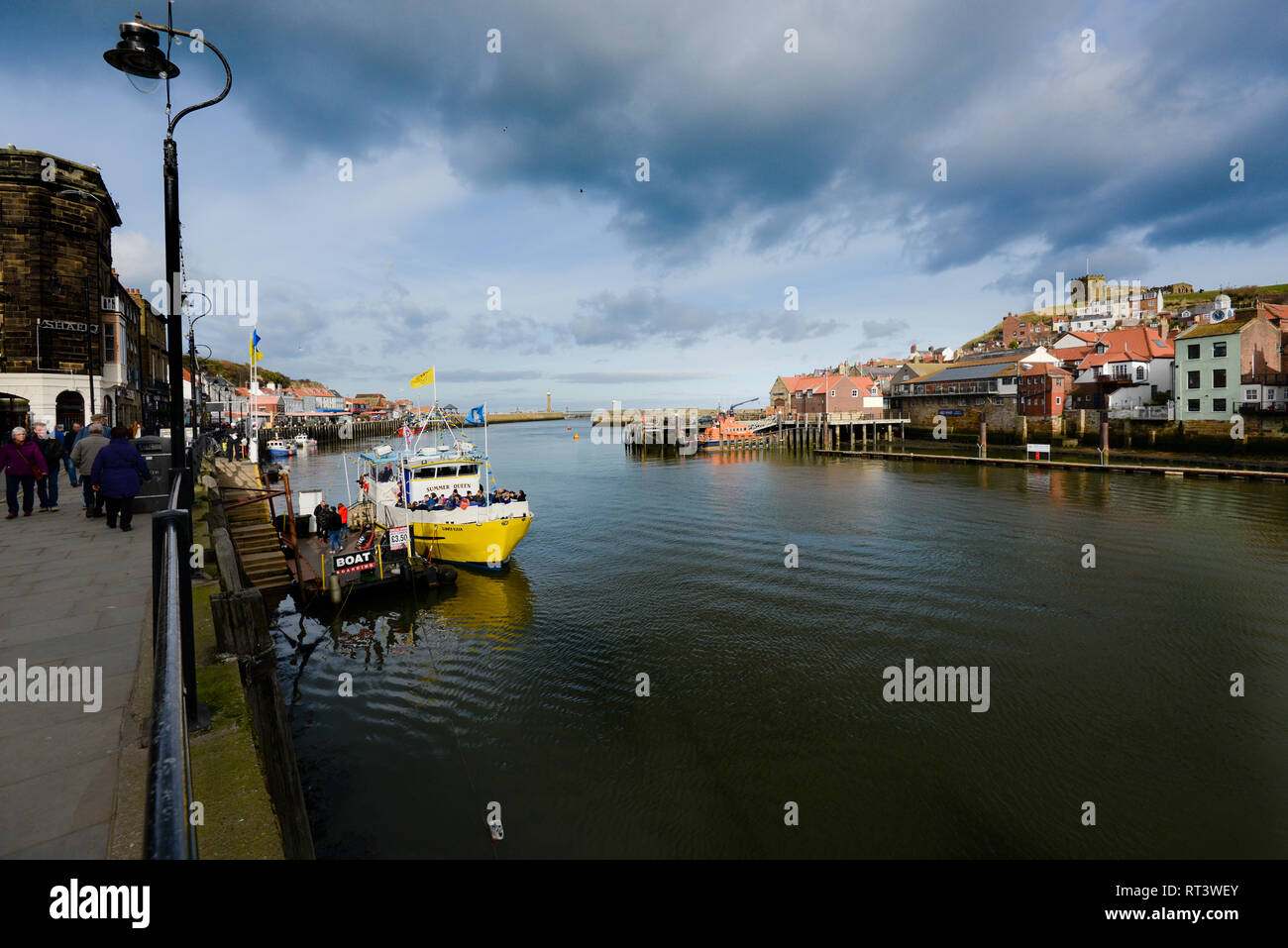 The seaside town of Whitby Stock Photo - Alamy