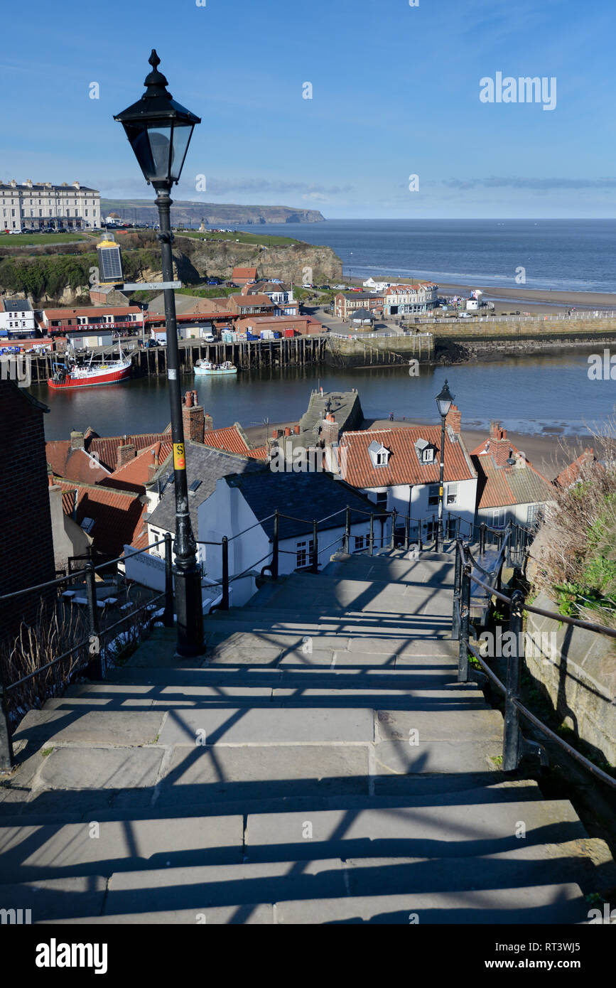 The seaside town of Whitby Stock Photo - Alamy