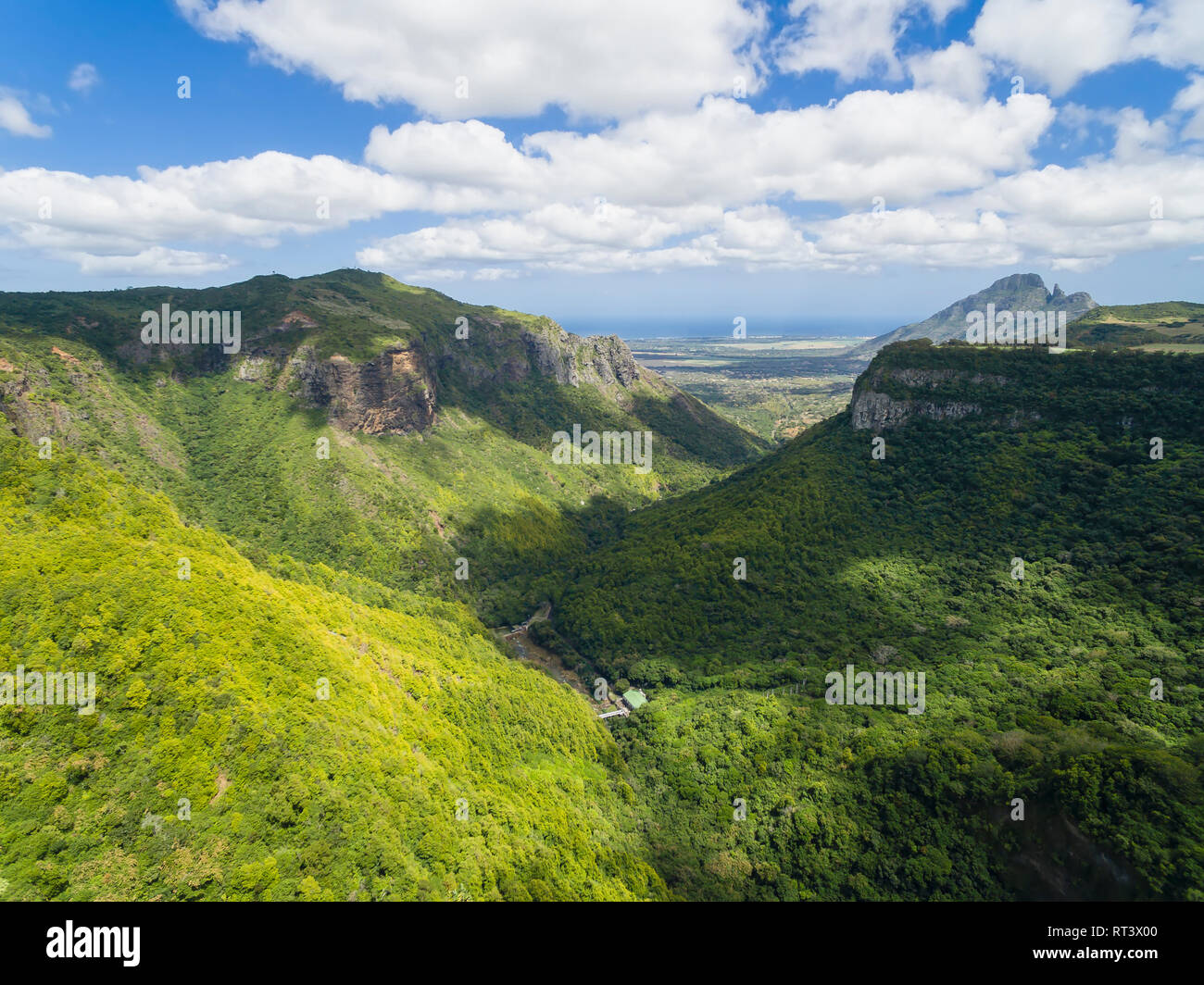Mauritius, Tamarin River Valley Stock Photo - Alamy