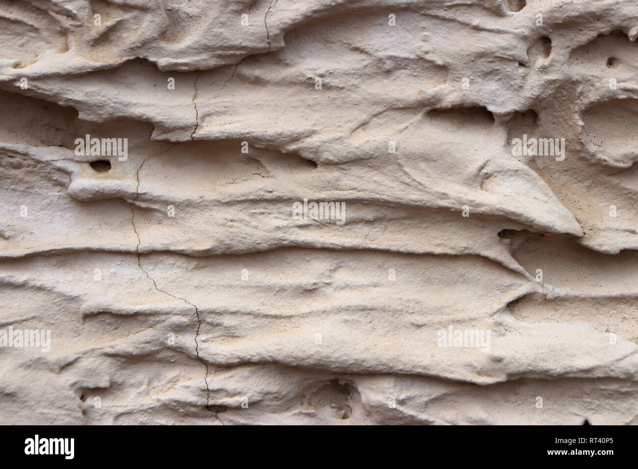 Art stucco wall texture. Beige plastering surface background Stock ...