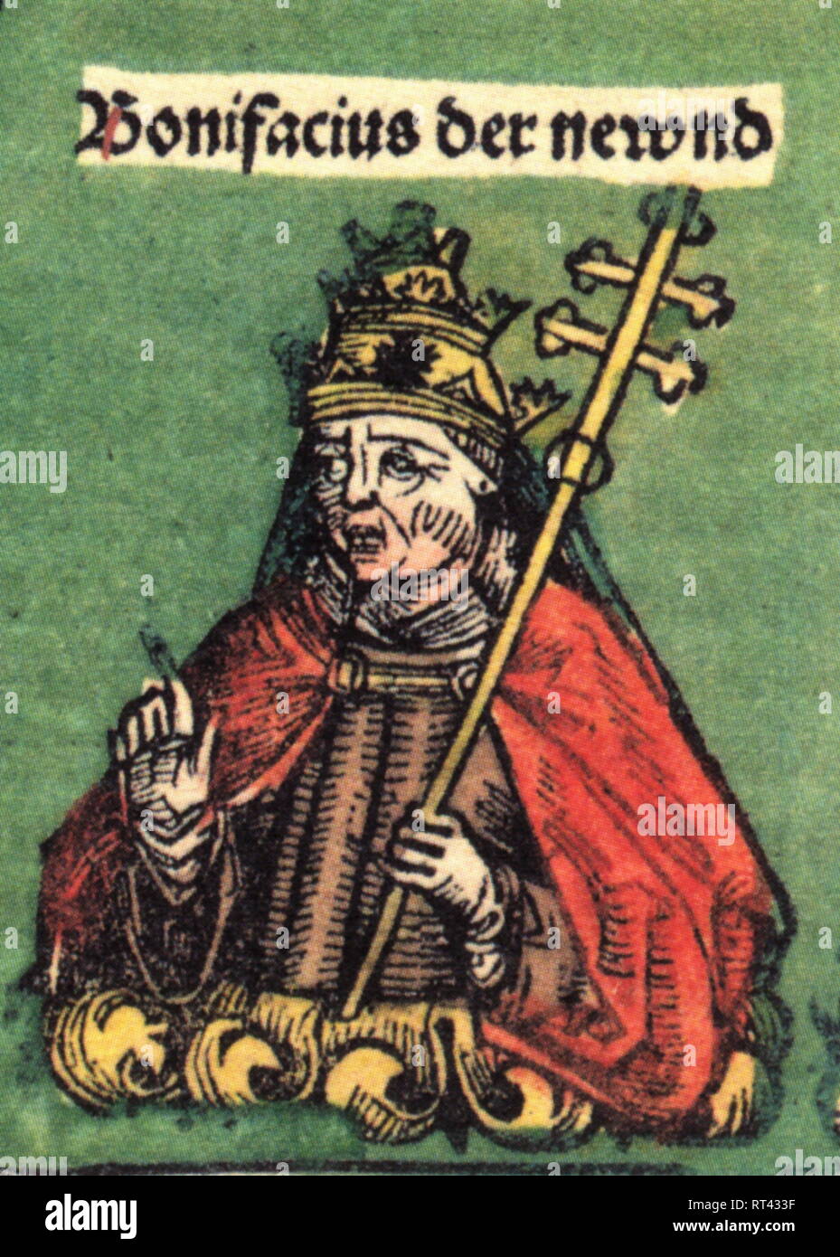 Boniface IX (Pietro Tomacelli), 1350 - 1.10.1404, Pope 2.11.1389 - 1.10 ...