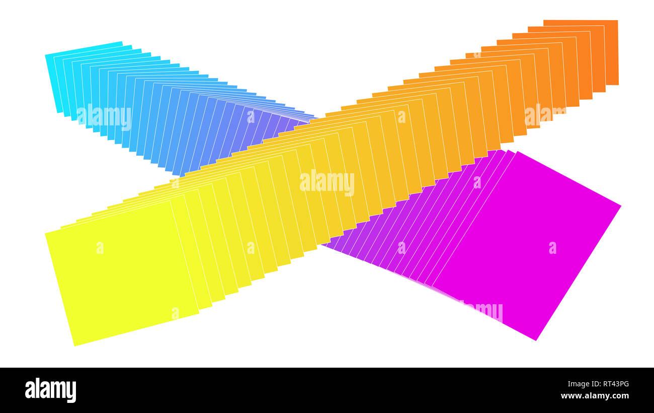 Gradient business card Cut Out Stock Images & Pictures - Alamy