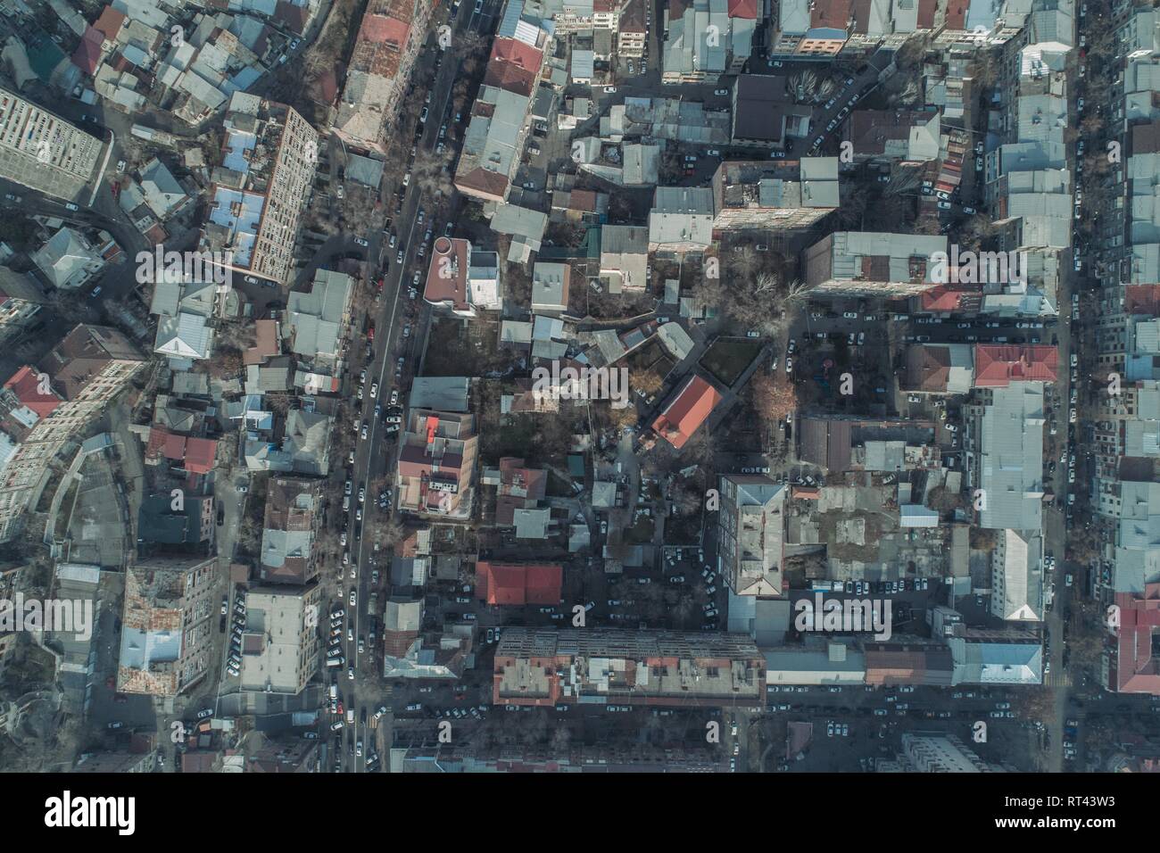 Aerial shot beautiful town white hi-res stock photography and images ...