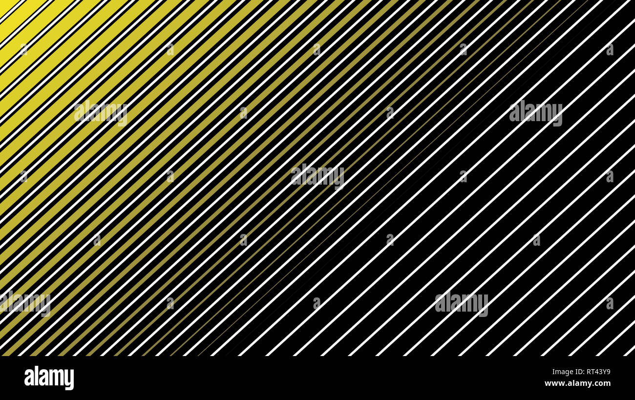 Abstract pattern with straight lines in yellow-black colors Stock Photo ...