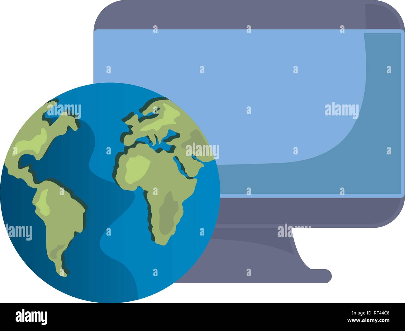 Electronic monitoring device tracking Stock Vector Images - Alamy
