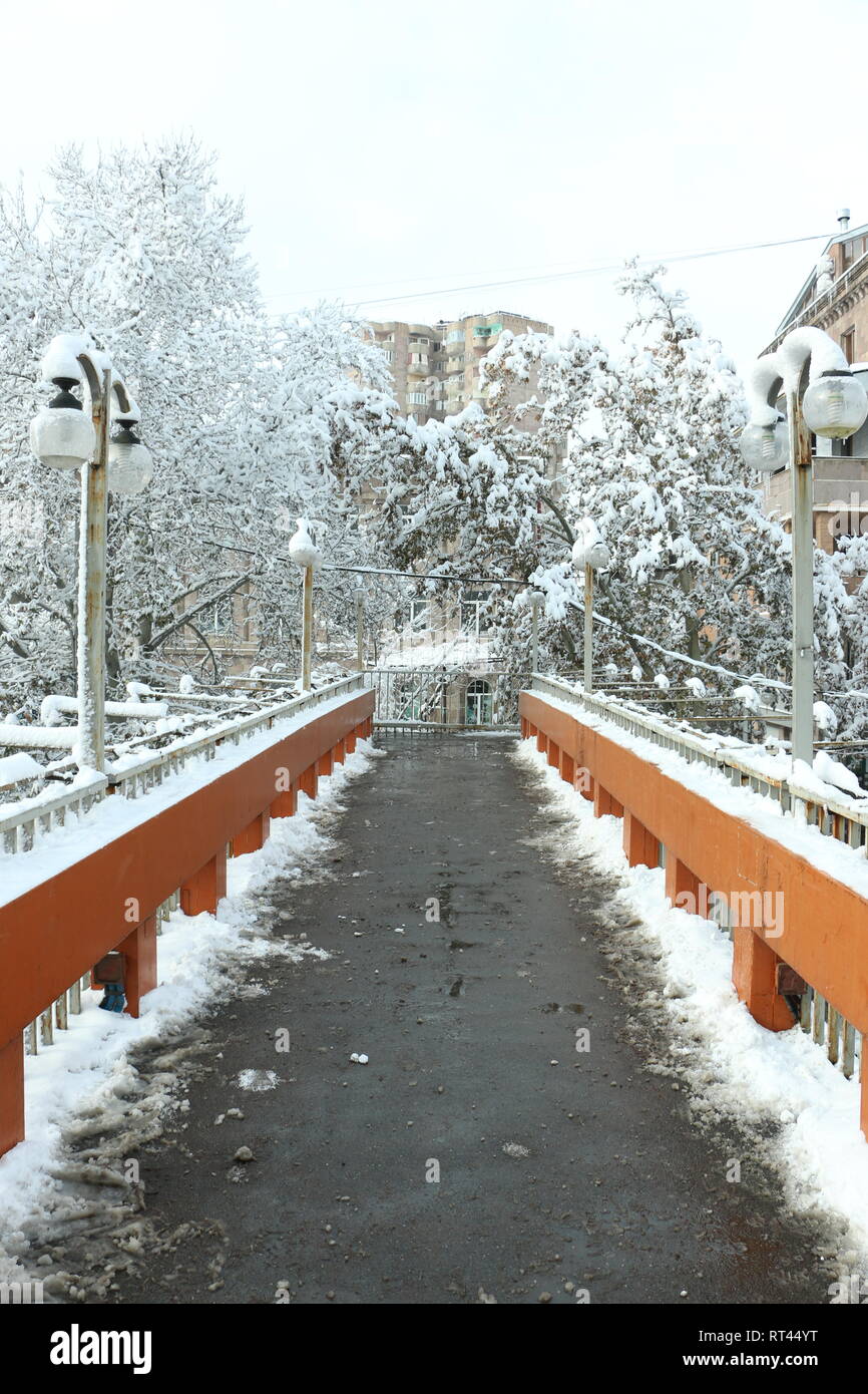 Road crossing bridge Stock Photo - Alamy