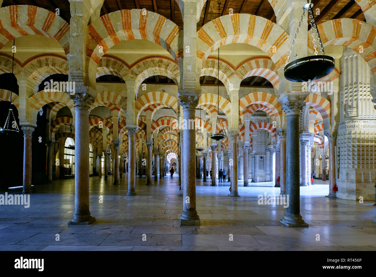 Arcades in The Great Hall The Cathedral and former Great Mosque of ...