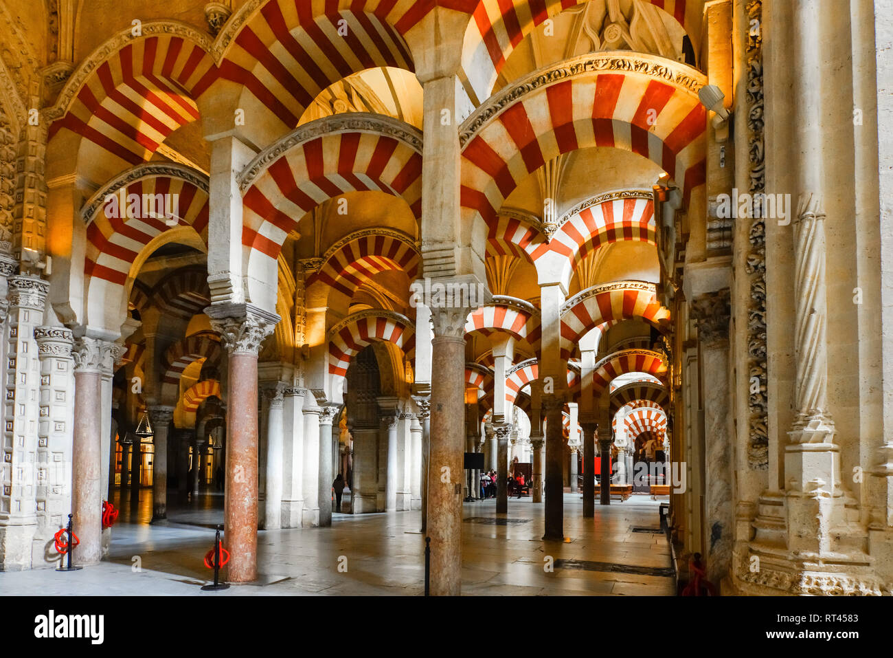 Arcades in The Great Hall The Cathedral and former Great Mosque of ...