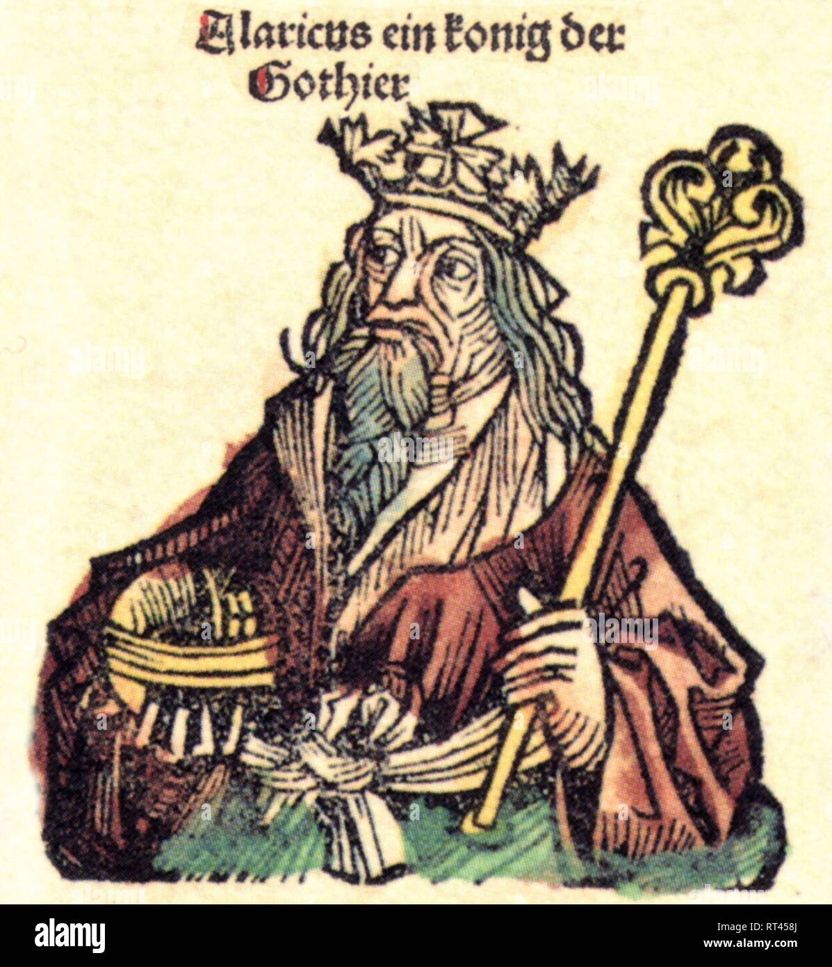 King alaric hi-res stock photography and images - Alamy