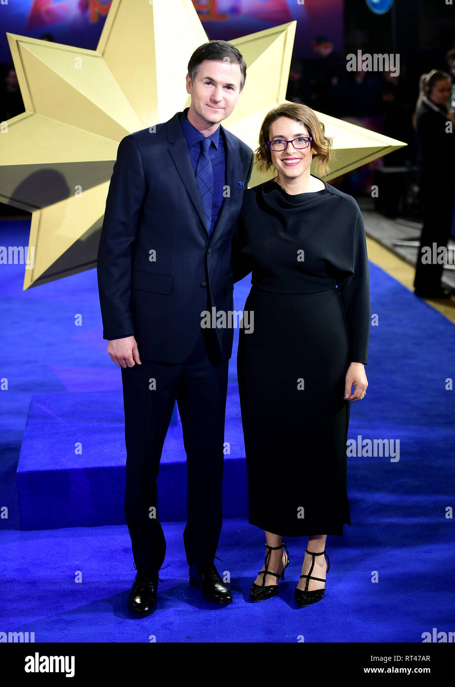 Director and writers Ryan Fleck (left) and Anna Boden attending the ...